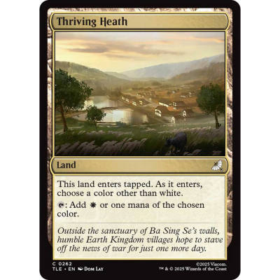 万智牌 thriving heath 兴旺荒地 TLE 闪