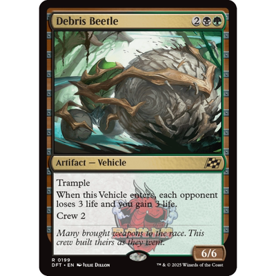 万智牌 集屑甲虫车 Debris Beetle 英文 平/闪/异画 乙太漂移