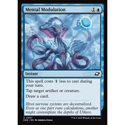 呆呆龙 万智牌 精神调制 Mental Modulation 平/闪 虚空边域 EOE