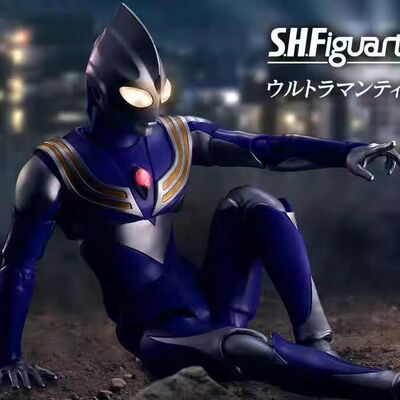 万代 SHF 真骨雕 迪迦奥特曼 空中型 可动人偶手办