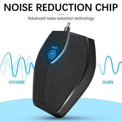USB Conference Omnidirectional Microphone Contact Control D