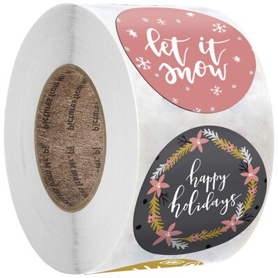 New Gift Sealing Stickers 50 500pcs Thank you Design Diary