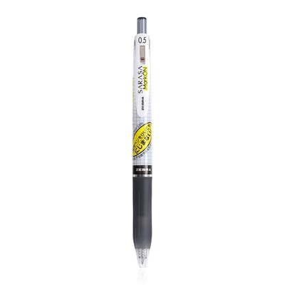 1pc 0.4mm/0.5mm zebra JJ77-BK Sarasa Gel Pen Fast Dry press
