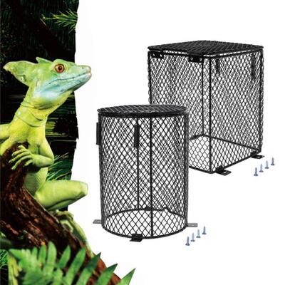 Reptile Heater Guard Heating Bulb Lamp Enclosure Cage Protec