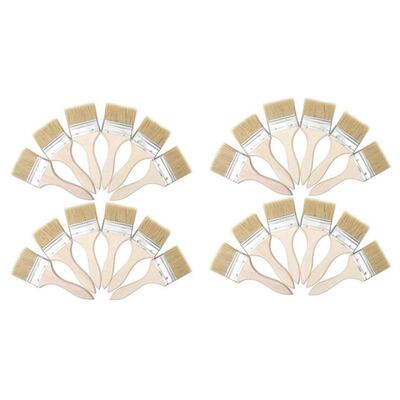 24 PCS Brushes Furniture Paint Brush Set Stain Varnish Acryl