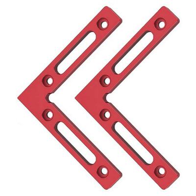 2PCS 90 Degree Positioning Square Right Angle Clamp, Aluminu