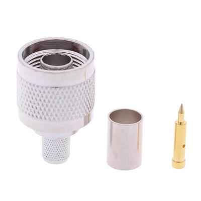 1Set N-Type Male Connector N-J-5 Connector N-50J-5 RF Coaxia