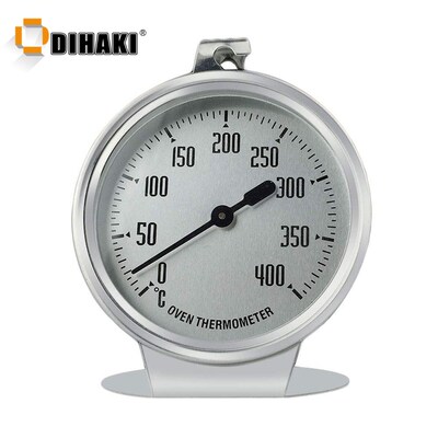 0-400 Celsius Stainless Steel Oven Thermometer Mini Dial Sta