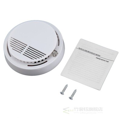 1PC Smoke Detector Smokehouse Combination Fire Alarm Home Se