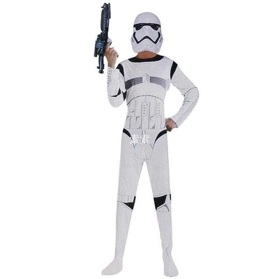 Movie Star Wars Clone Trooper White Soldiers Cosplay Costume