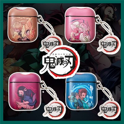 Anime Demon Slayer Kimetsu No Yaiba Keychain pendant Earpho