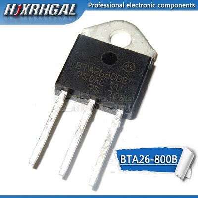 1pcs BTA26 BTA26-600B TO-3P BTA26-800BRG BTA26 600B 800V 25A