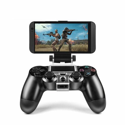 Mobile Phone Holder For PS4 Controller Support Cell Phone C