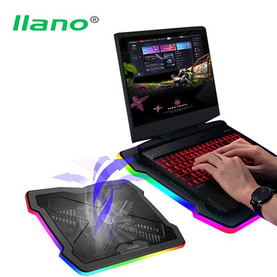 Within 18inches Gaming Laptop Cooler A Large Fan Laptop Cool
