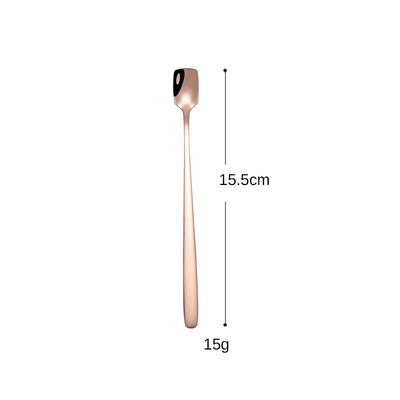 pspirit Creative Long Handled Stainless Steel Coffee Spoon S