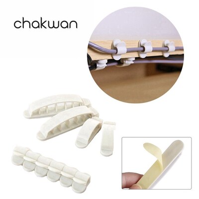 Cable Management Cable Winder Organizer Data Line Desktop W