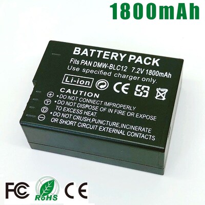 DMW-BLC12 DMW BLC12E BLC12PP BLC12 BP-DC12 Battery for Panas