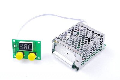 PWM DC Motor Governor 12V 24V 36V DC 9-40V 12A Digital Displ
