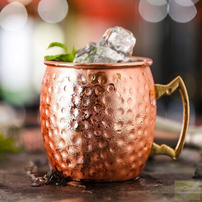 Moscow Mule cup Moscow Mule cocktail cup glossy copper beer