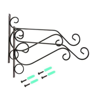 2 PCS Wall Planter Hooks 9.84/11.8 inch Hanging Plants Brack