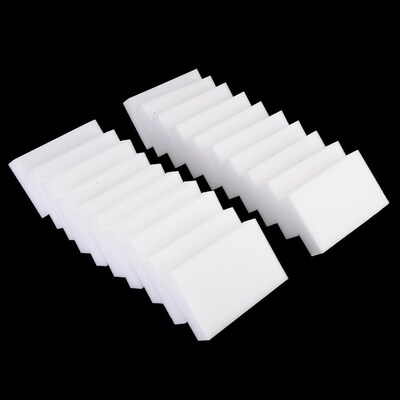 10/20 PCS White  Sponge Eraser Melamine Cleaner Multi-Functi
