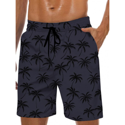 rinted sports shorts for men quick drying casual beach pants