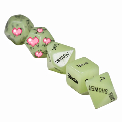 英文情人色子趣味动作情侣骰子