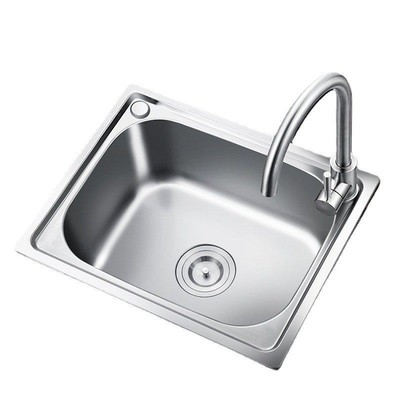 水槽双槽单槽拉丝水盆一体