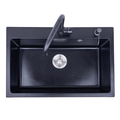 水槽双槽单槽拉丝水盆一体