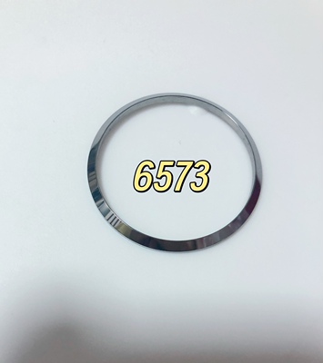 罗尼手表钨钢圈上盖6573圆形34x38