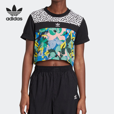 阿迪达斯女子正品运动T恤断码特价GC6832 GD2269 GD2978