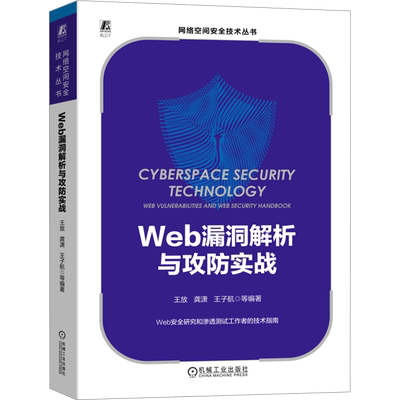 Web漏洞解析与攻防实战 正版书籍 计算机安全书籍红蓝对抗信息安全风险控制渗透测试靶场环境搭建后端漏洞技术指南 机械工业出版社