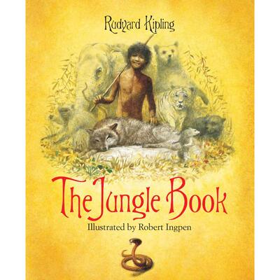 罗伯特·英潘绘本：丛林之书 The Jungle Book: A Robert Ingpen Illustrated Classic 英语版 新华正版 原版书进口英文书励志英文