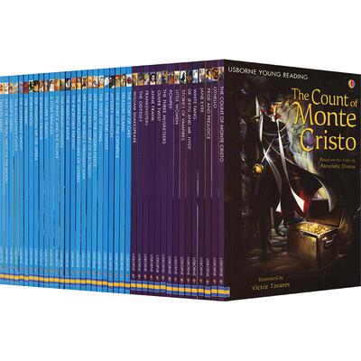 尤斯伯恩自信小读者阅读套装(全40册) 英文原版THE USBORNE READING COLLECTION FOR CONFIDENT READERS原版引进