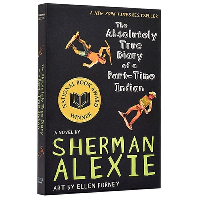 一个印第安少年的超真实日记 The Absolutely True Diary of a Part-Time Indian  进口书 英文原版书籍 外版书 经典畅销书籍阅读