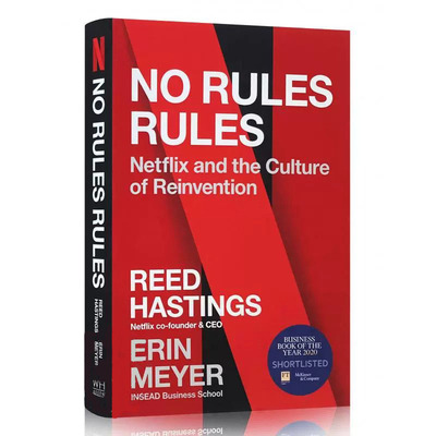 现货 英文原版 无规则的规则 No Rules Rules: Netflix and the Culture of Reinvention