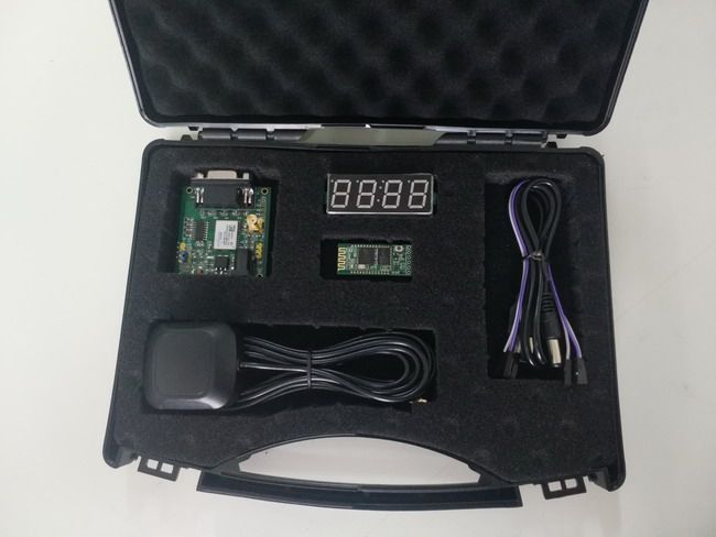 中/小/大学生专用授时北斗模块+ 天线+LED+转换板+实验箱 MH16