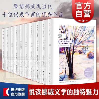 挪威现当代文学译丛套装10册爱 我们中的一个 雪晶的重量 奇迹的孩子 喧嚣 我抗拒 流浪 死亡的随从 一个好地方 迪娜之书