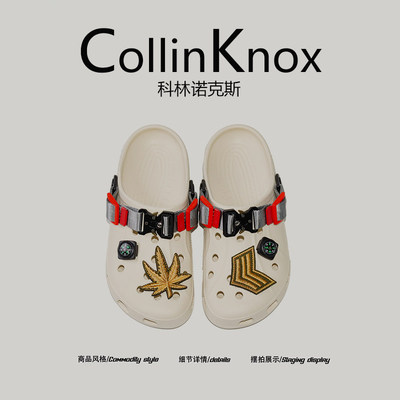 【超轻防滑】CollinKnox2026年夏季新款洞洞鞋中性风男女款包头拖