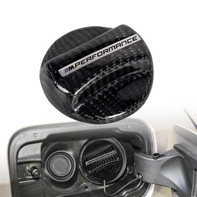 贴装饰燃油碳纤维MPerformance宝马适用汽车油箱盖盖改装警示油箱