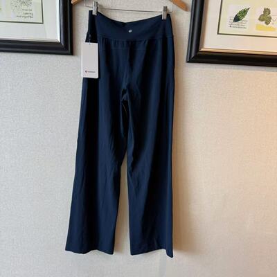 lululemon groove wide-leg HR pant*regular 女士高腰阔腿裤