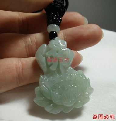 A货意境佛法无边普度众生吊坠