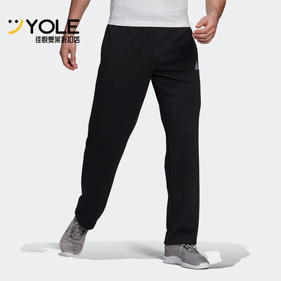 阿迪达斯男子宽松直筒休闲运动裤