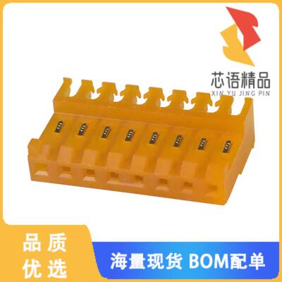 全新3-644465-8原装(CONN RCPT 8POS IDC 18AWG TIN)正品