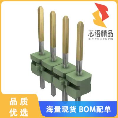 全新825433-4原装(CONN HEADER VERT 4POS 2.54MM)正品
