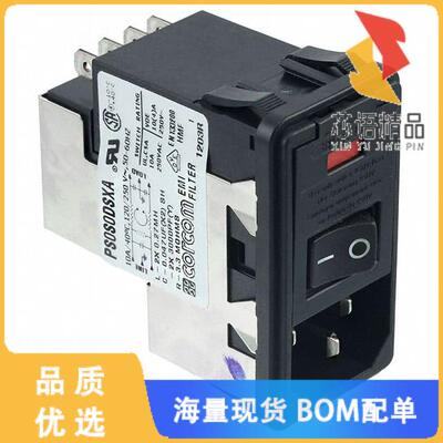 全新7-6609107-7原装(PWR ENT MOD RCPT IEC320-C14