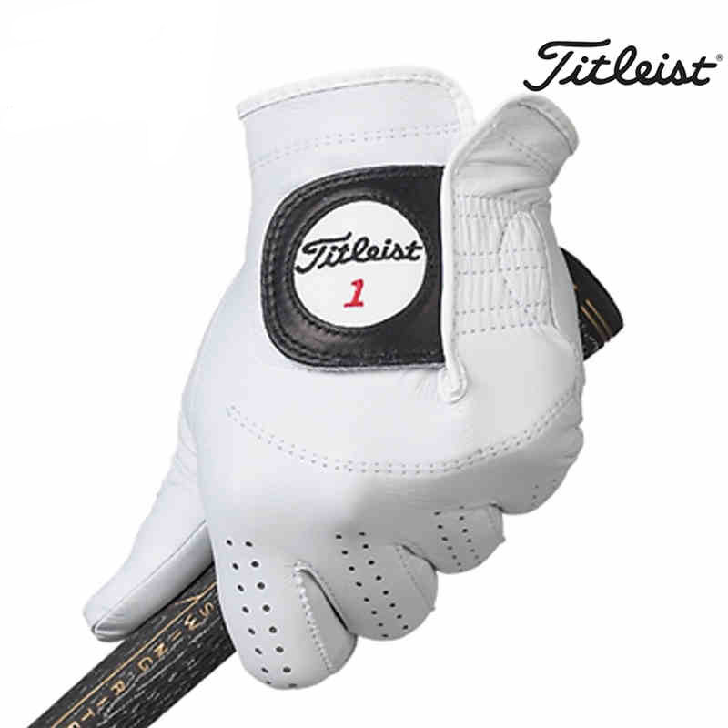 正品Titleist高尔夫手套Players小羊皮手套 golf男士真皮手套舒适