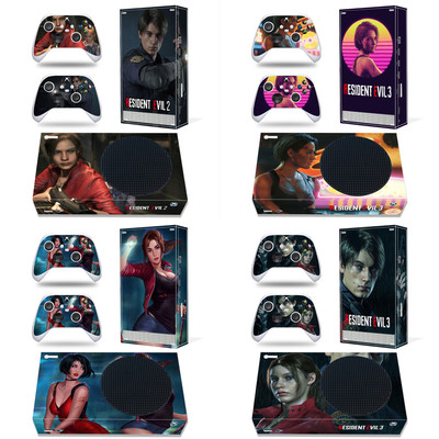 XBOX series s 游戏机主机彩贴 resident evil3时尚炫酷贴膜 Skin