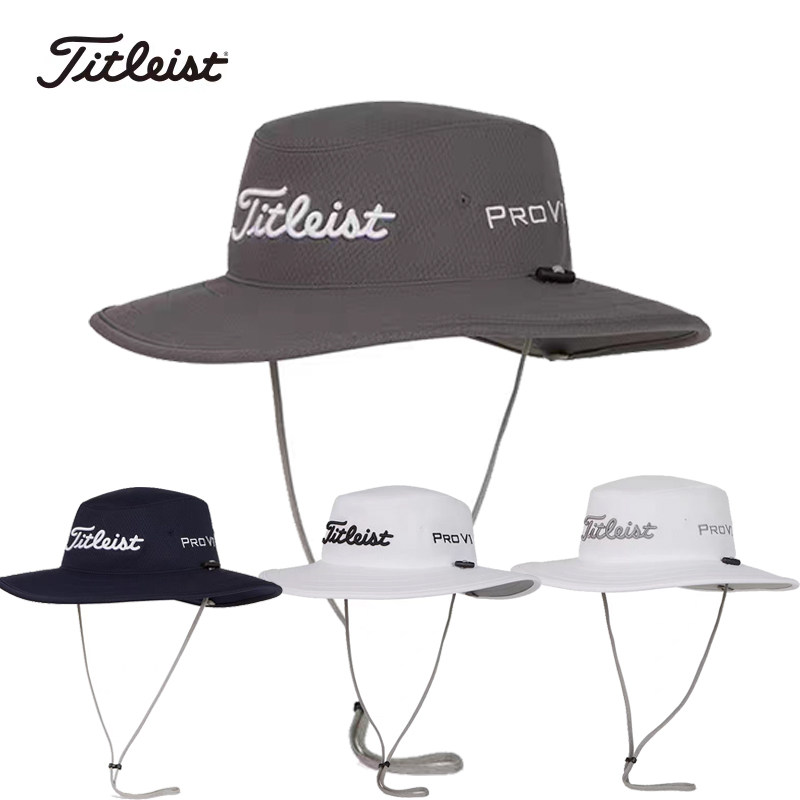 Titleist泰特利斯高尔夫球帽男26夏季Tour Aussie圆顶帽大遮阳帽