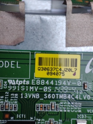 海信LED48K220/EC290N 长虹LED42C2080逻辑板13VNB-S60TMB4C4LV0.